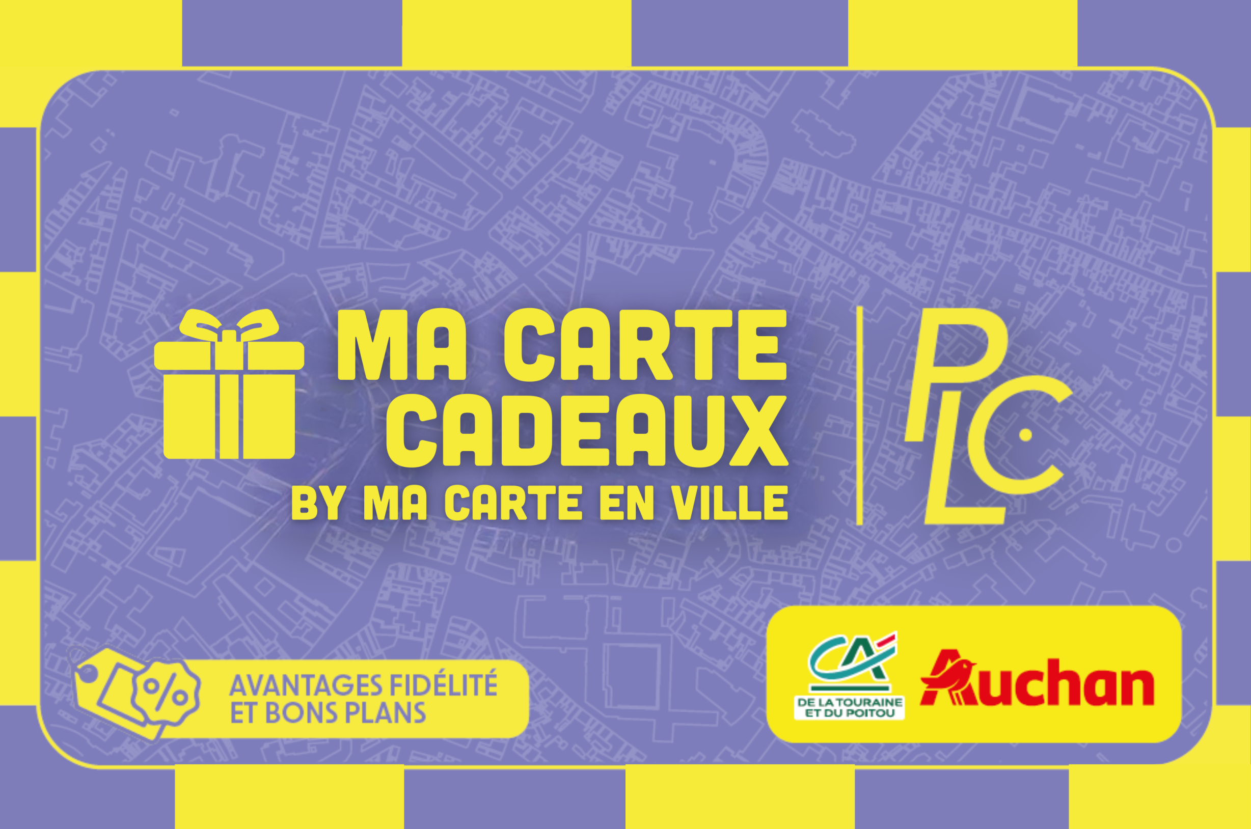 Poitiers le centre - Carte Cadeaux